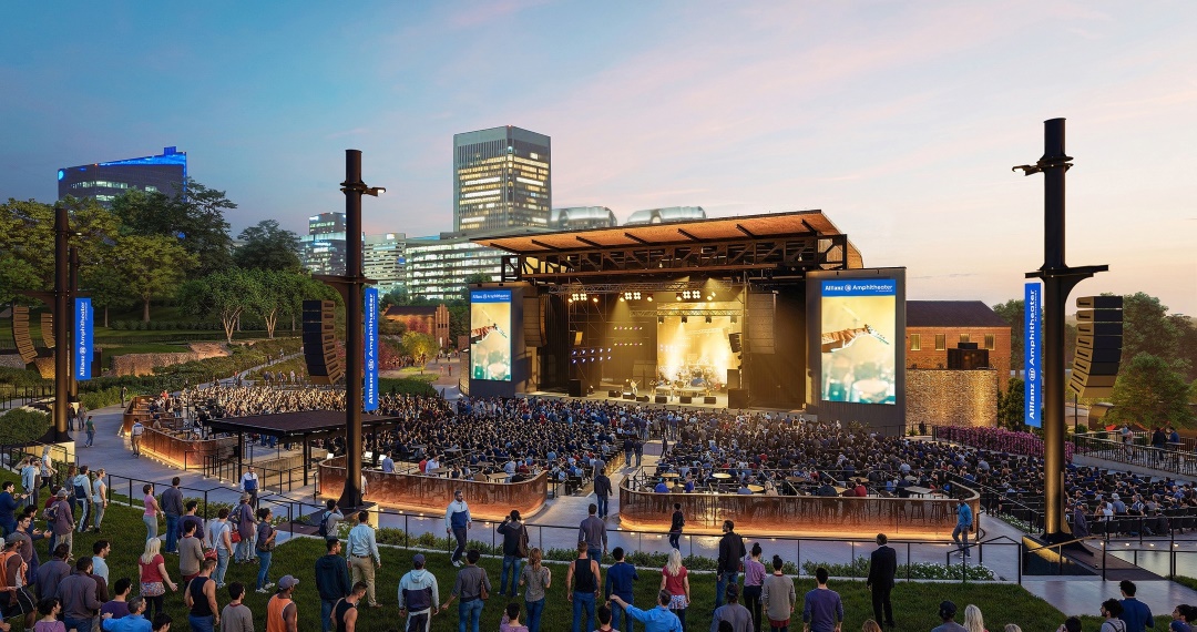 Allianz Amphitheater at Riverfront - Richmond, US, Live Music Venue ...